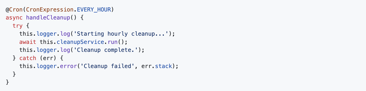 Scheduling Tasks in NestJS Using Cron Jobs - Dev Centre House Ireland