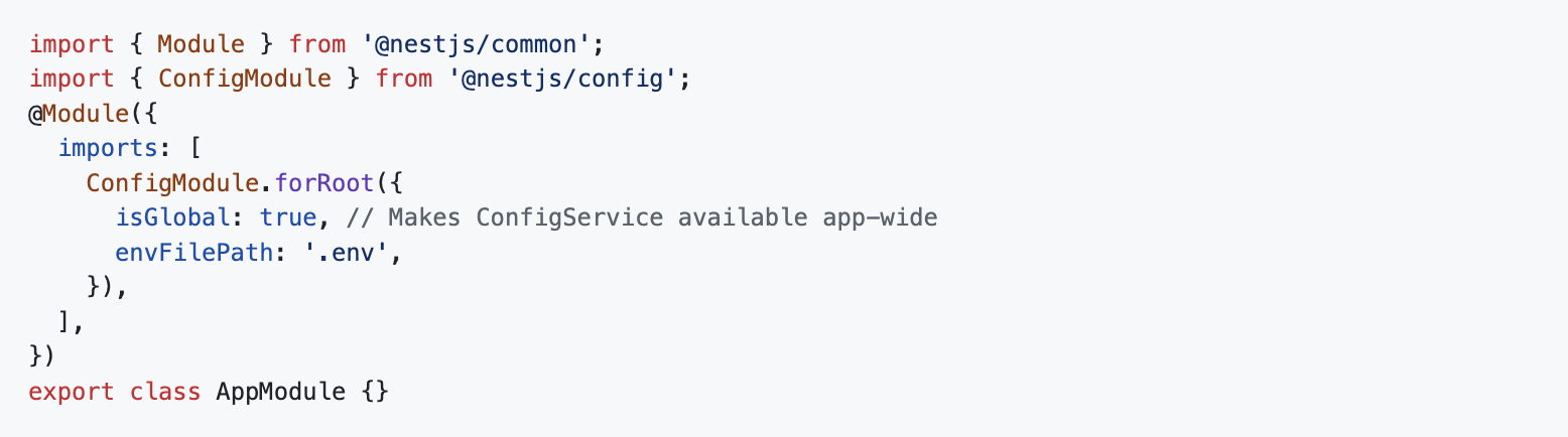 Using Environment Variables in NestJS Projects - Dev Centre House Ireland