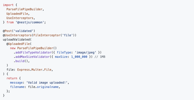 File Uploads in NestJS Using Multer - Dev Centre House Ireland