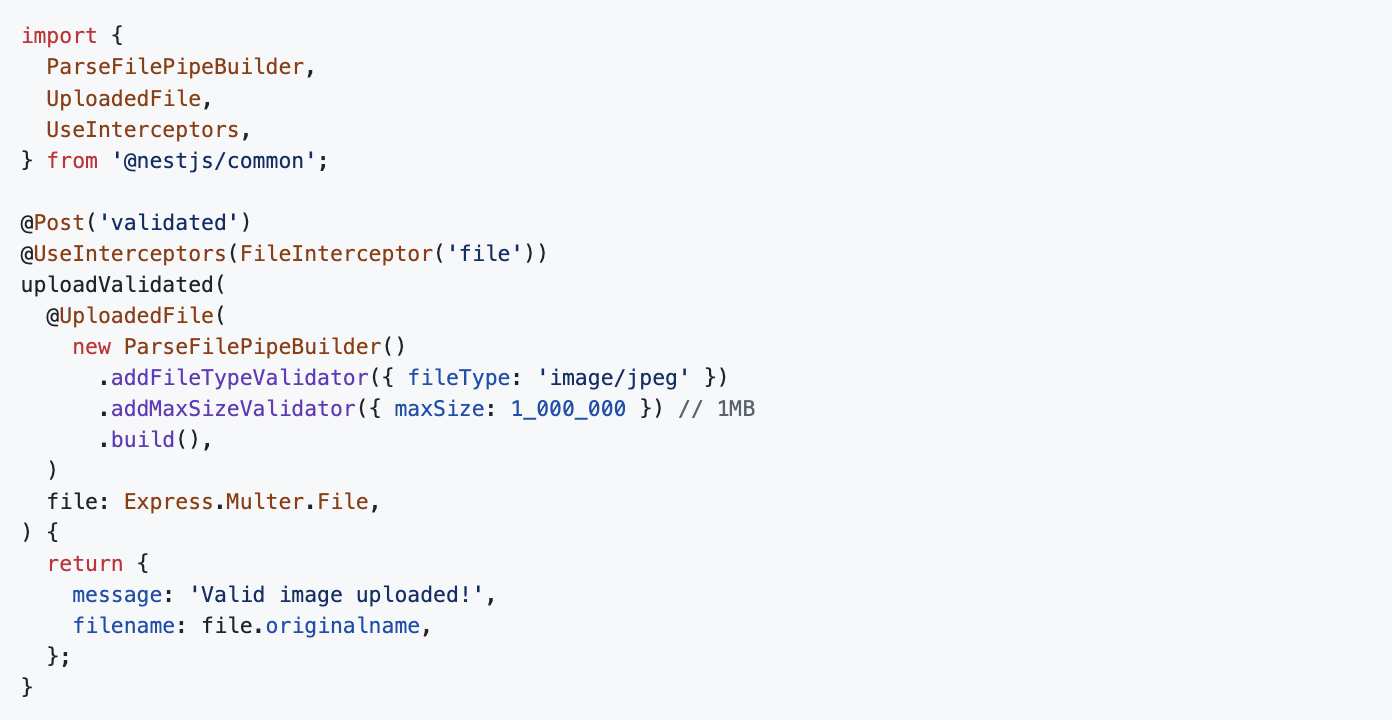 File Uploads in NestJS Using Multer - Dev Centre House Ireland